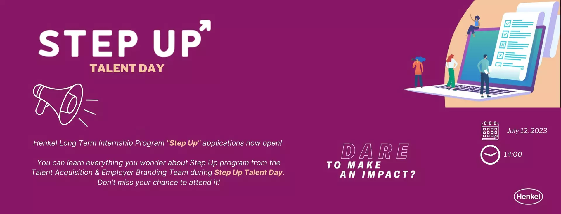 Toptalent.co | Step Up Talent Day - Henkel