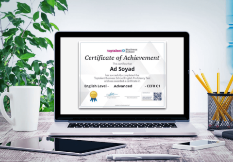 English Level – Advanced – CEFR C1 - Toptalent