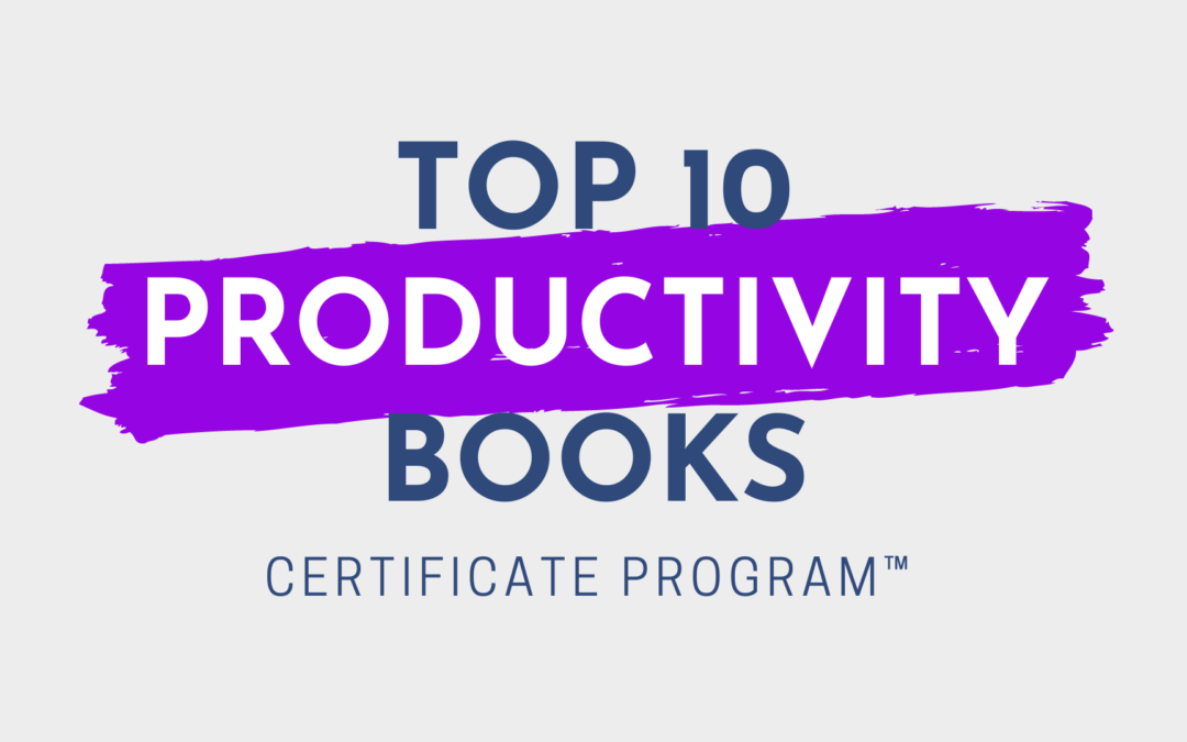 TOP 10 Productivity Books - Toptalent
